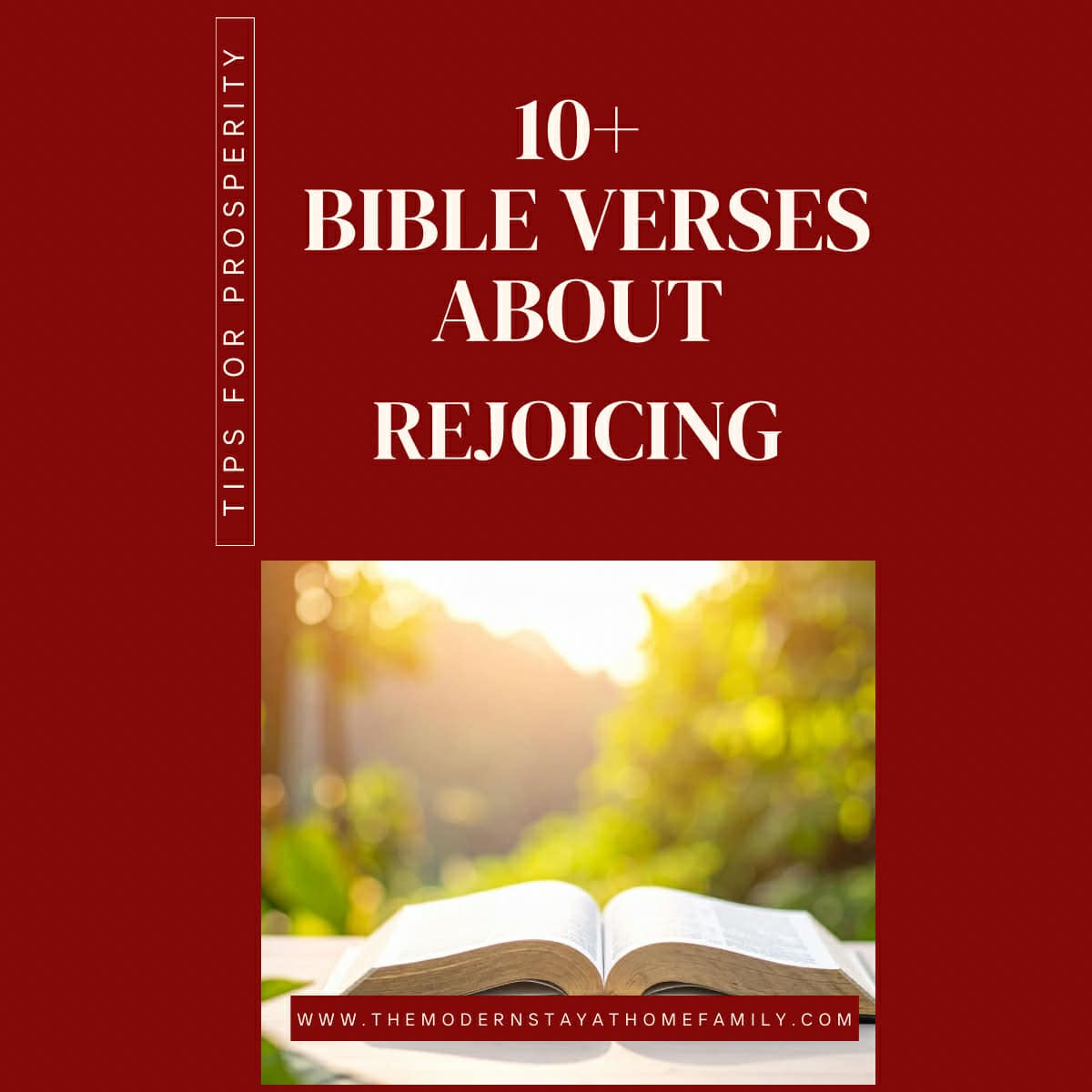 10+ Bible Verses About Rejoicing - Grafted Pro